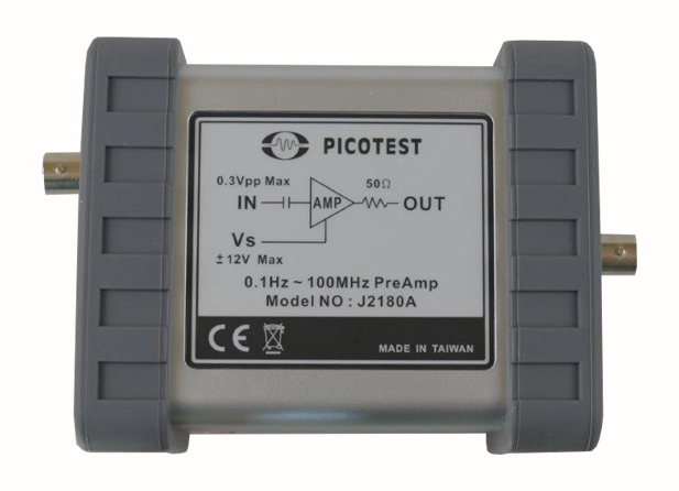 Picotest J2180A-20 20Hz-100MHz Ultra Low Noise Preamp | Test- und ...